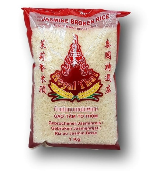 Broken Jasmine Rice 1kg ROYAL THAI | emarket.fi